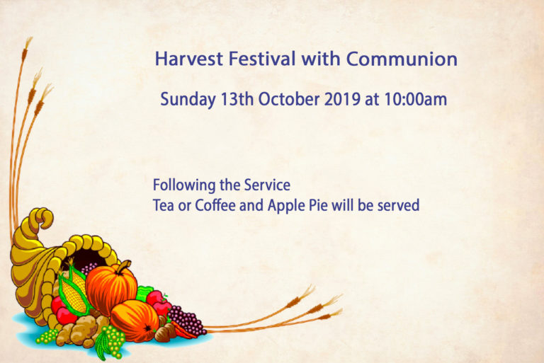 Harvest Festival with Communion Service 2019 - St Cuthberts Church Ormesby